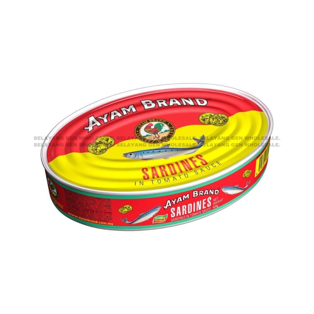 AYAM BRAND SARDIN 425G OVAL - Selayang Gen Wholesale