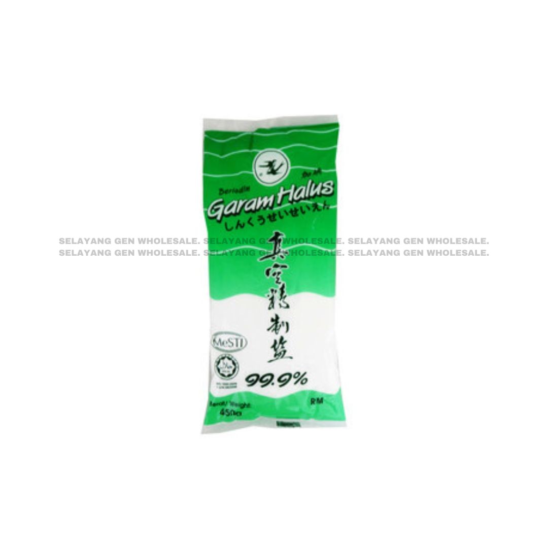 DOUBLE SWALLOW Garam Halus Beriodin 450G - Selayang Gen Wholesale Sdn Bhd