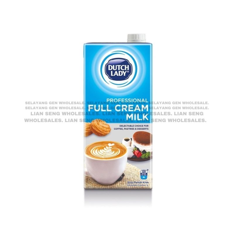 DUTCH LADY FULL CREAM MILK PRO 1L - Selayang Gen Wholesale Sdn Bhd