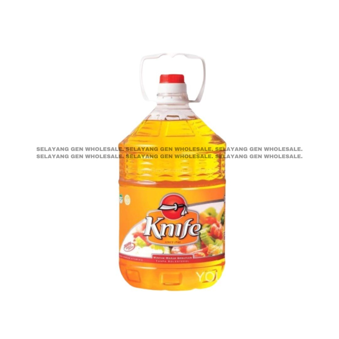 KNIFE Cooking Oil 5KG - Selayang Gen Wholesale Sdn Bhd
