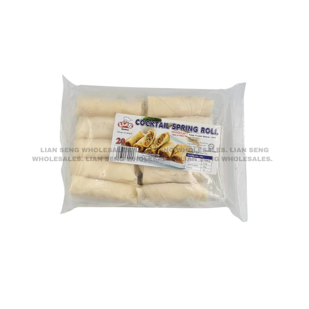 LS Cocktail Spring Roll (20PCS) 400G*20 - Selayang Gen Wholesale Sdn Bhd