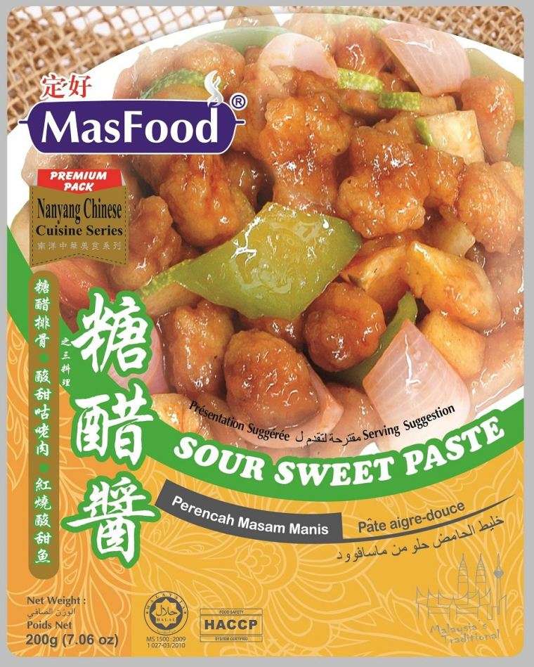 MasFood – Sweet Sour Paste 200G - Selayang Gen Wholesale Sdn Bhd