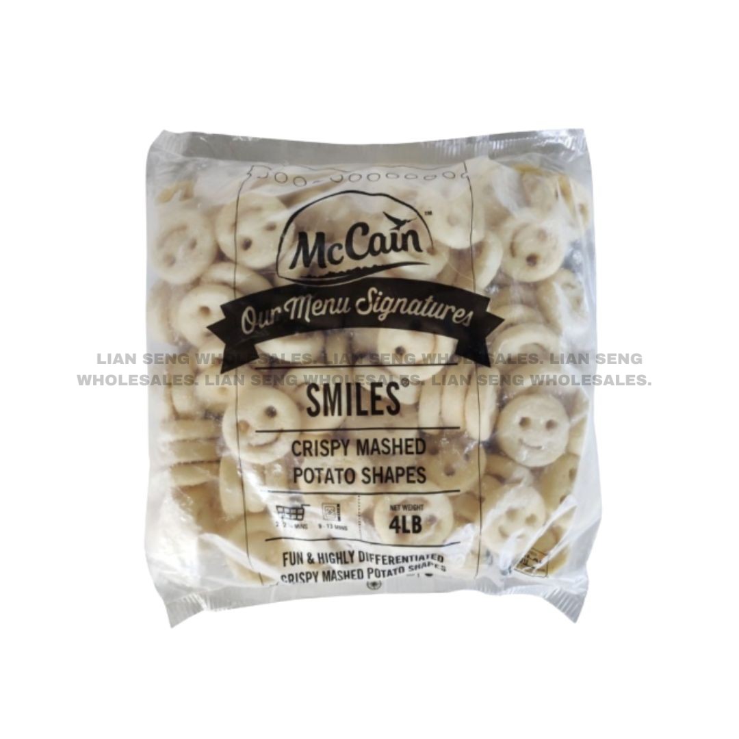 MCCAIN Potato Smiley 1.8KG - Selayang Gen Wholesale Sdn Bhd