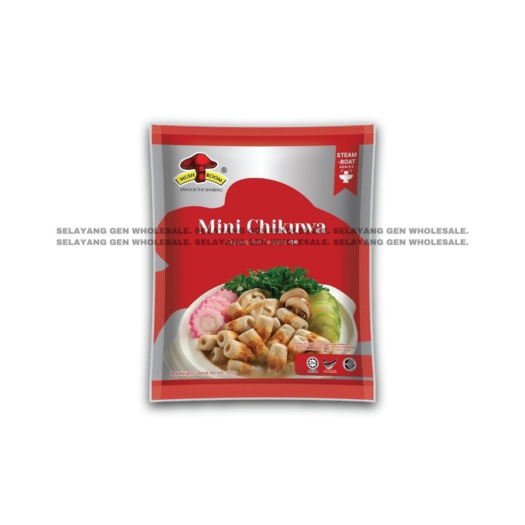 MUSHROOM Mini Chikuwa 500G - Selayang Gen Wholesale Sdn Bhd